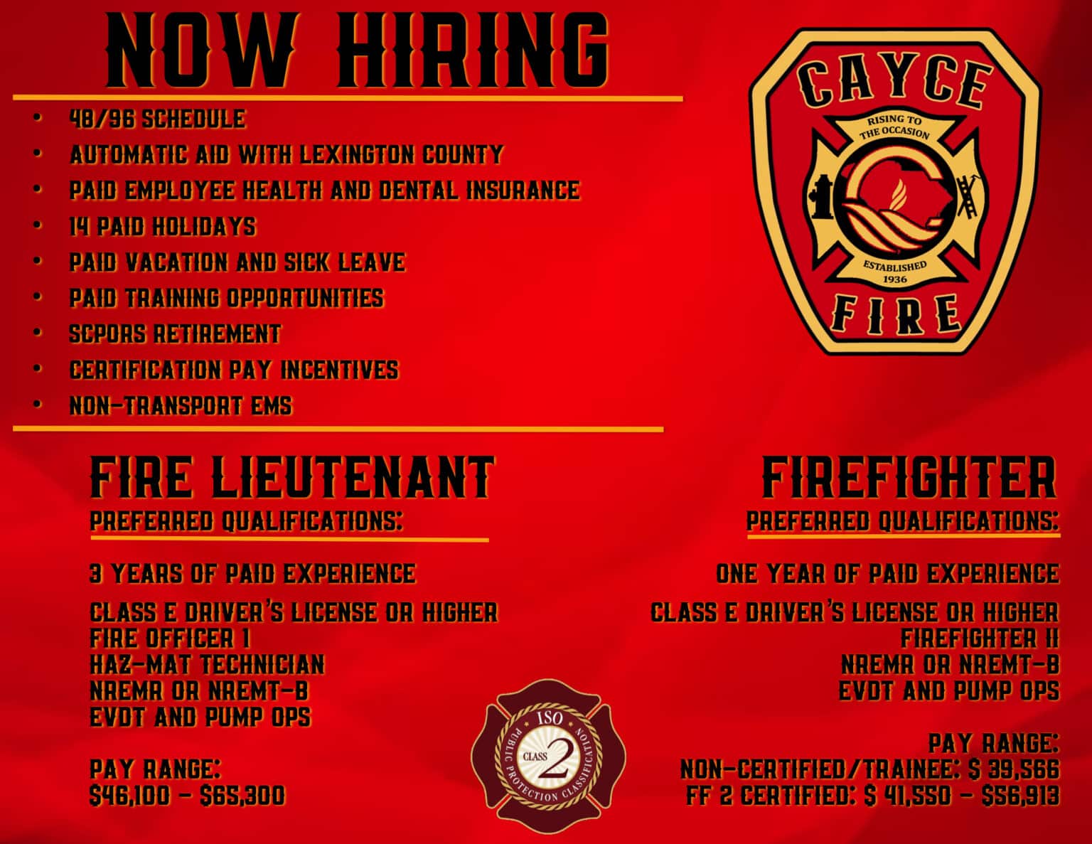 City of Cayce Fire Department - Cayce, SC