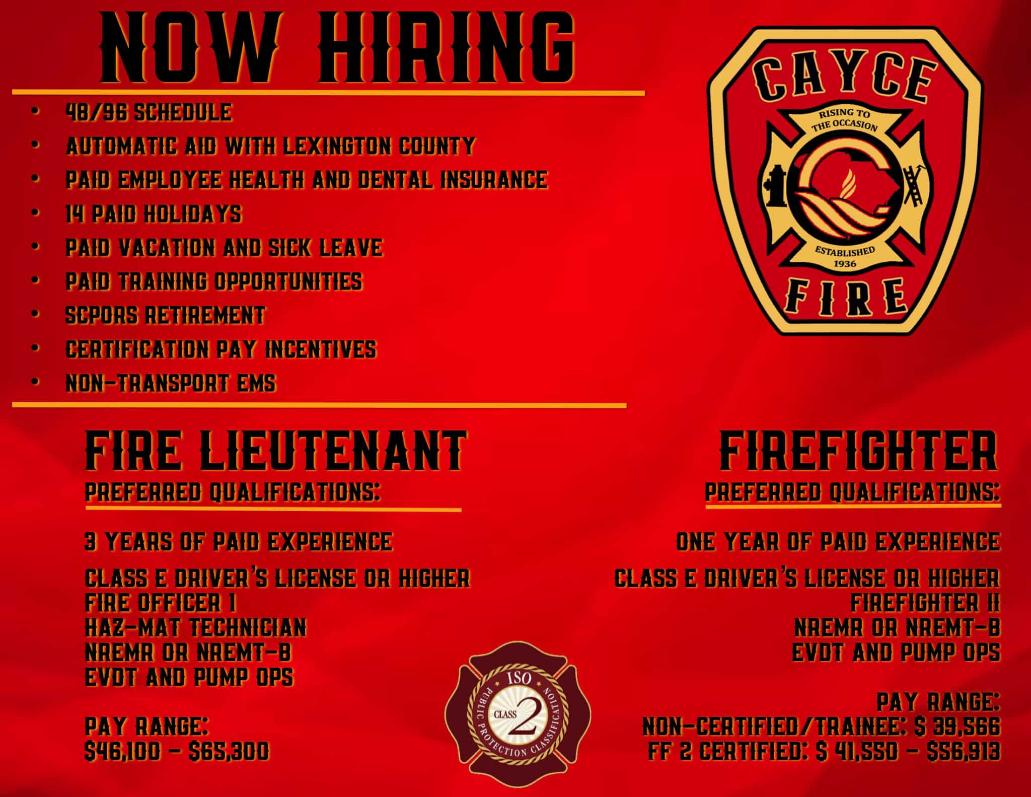 City of Cayce Fire Department - Cayce, SC